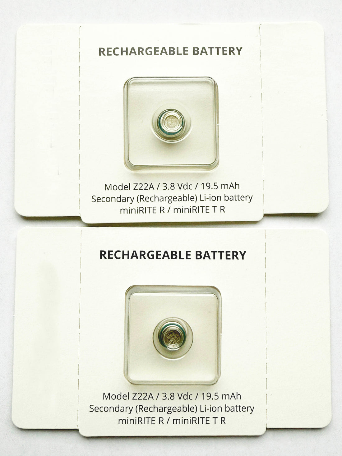 Pair of OEM Model Z22A for Minirite R rechargeable hearing aids, miniR ...