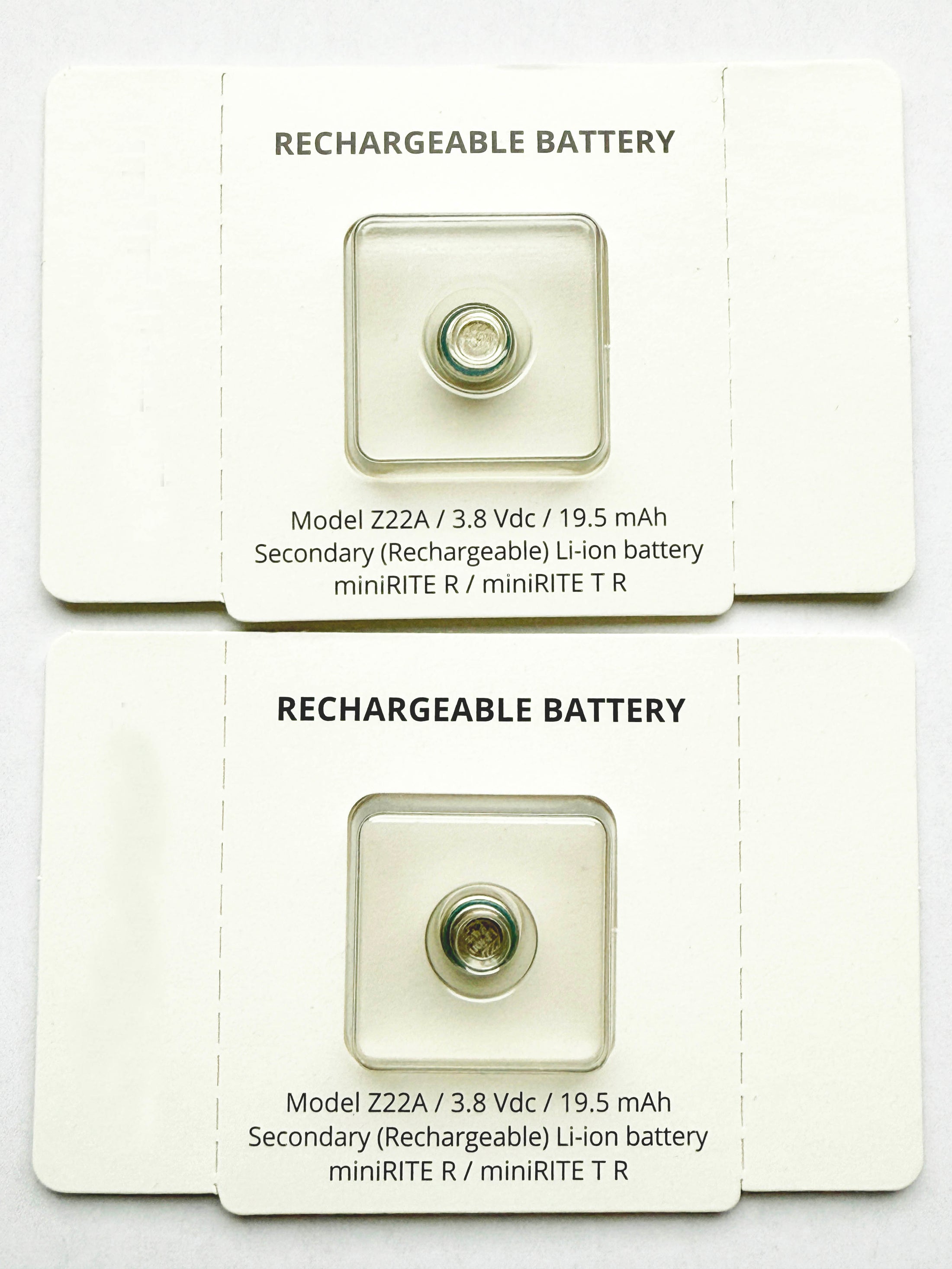 Pair of OEM Model Z22A for Minirite R rechargeable hearing aids, miniR ...