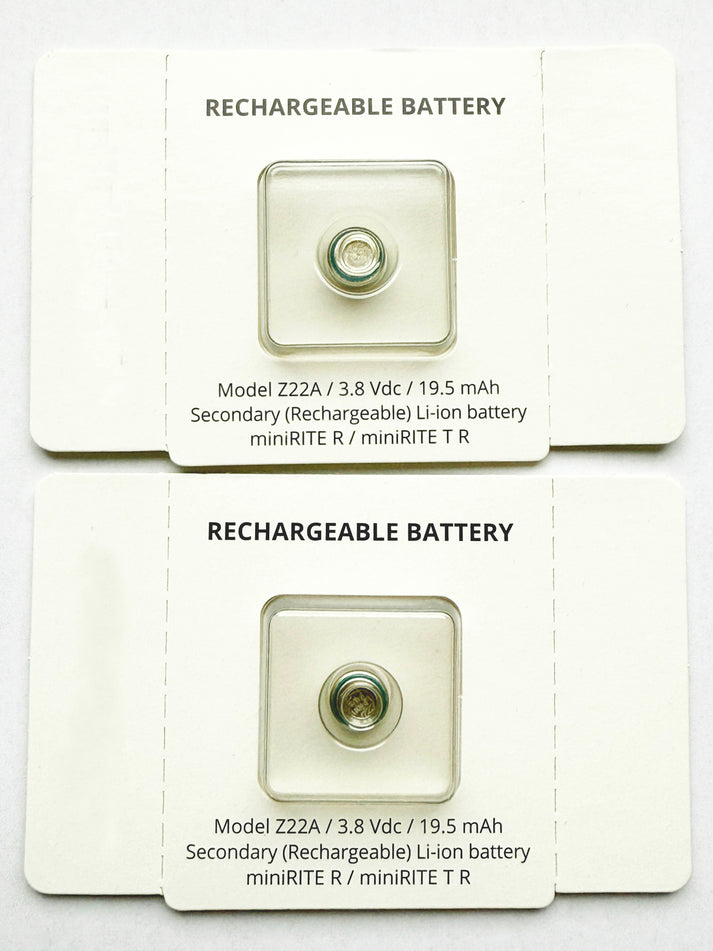 Pair of OEM Model Z22A for Minirite R rechargeable hearing aids, miniR ...